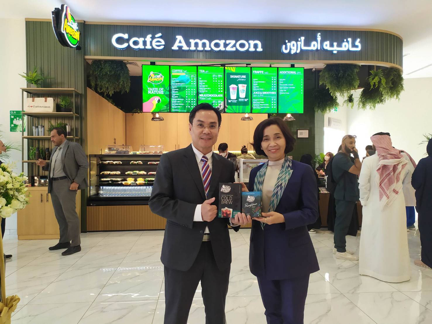 “พาณิชย์-DITP” ดัน "Cafe Amazon" ปักธงบนแผ่นดินซาอุดีอาระเบีย สำเร็จ!