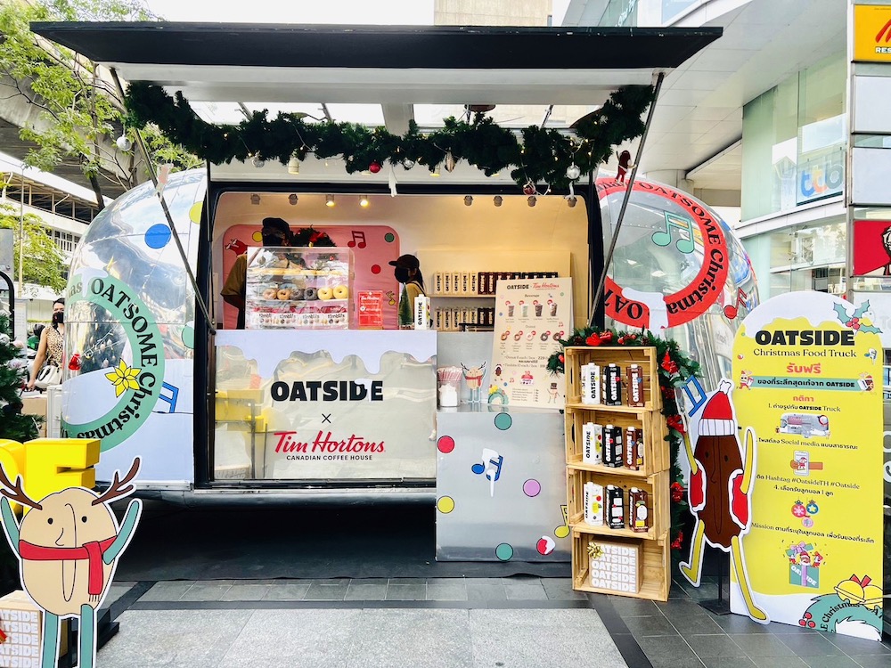 OATSIDE จับมือพาร์ทเนอร์แบรนด์ดังเดินสายคริสต์มาสฟู้ดทรัค เตรียมเมนูลับ ...