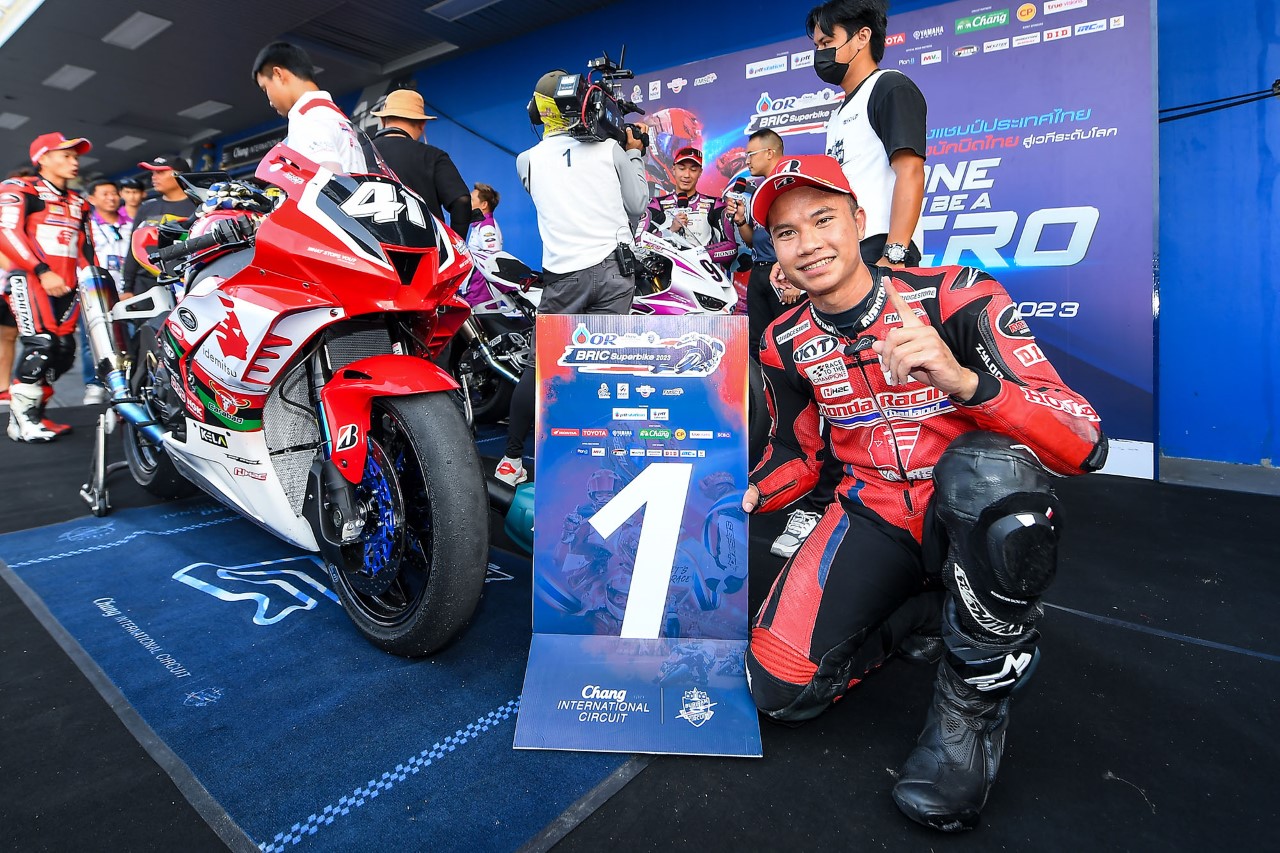'OR BRIC ซูเปอร์ไบค์'เปิดฉาก 'นครินทร์-นทีธาร-มุกข์ลดา' เข้าวินสนามแรก