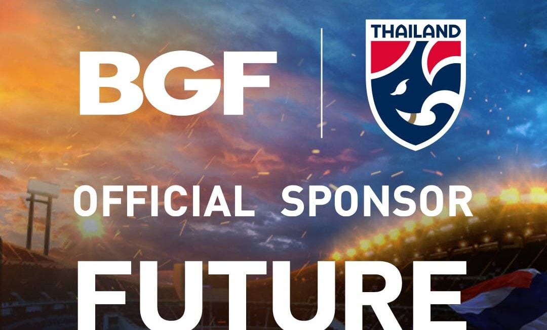 BGFผู้สนับสนุนหลัก ฟุตบอลทีมชาติไทย ทั้งสนามซ้อม-ที่พัก-เดินทาง