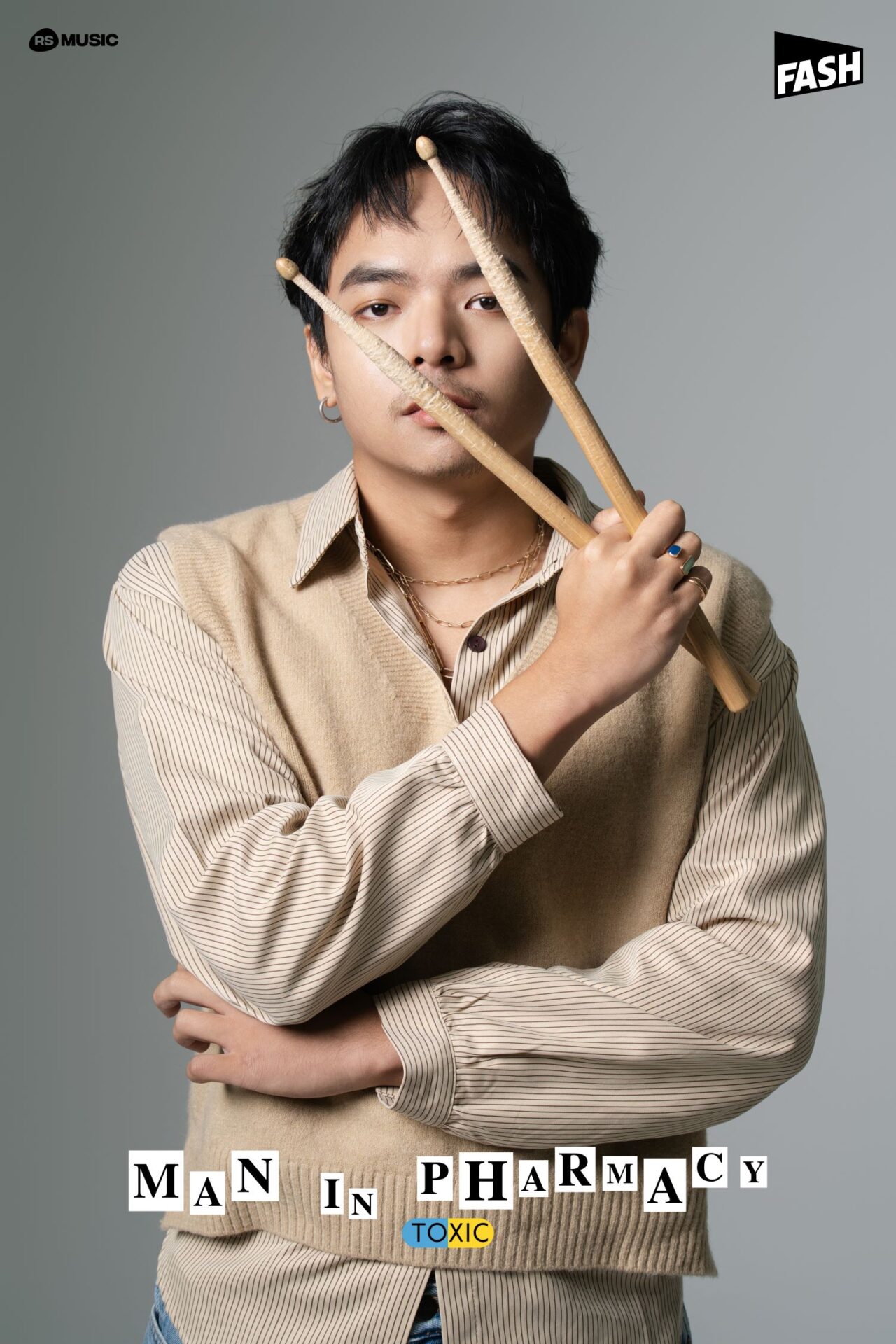 'MAN IN PHARMACY' น้องใหม่ค่าย 'FASH' ปล่อยเพลงเเรกเยียวยาสัมพันธ์ 'TOXIC'