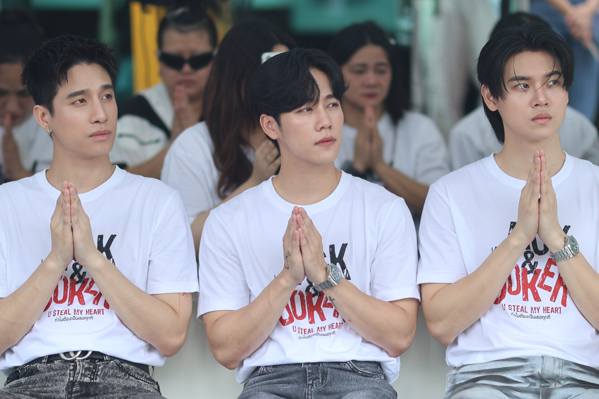 'YWPB Official' จัดพิธีบวงสรวงซีรีส์ นำทีมโดยคู่จิ้นชื่อดัง 'หยิ่น-วอร์'