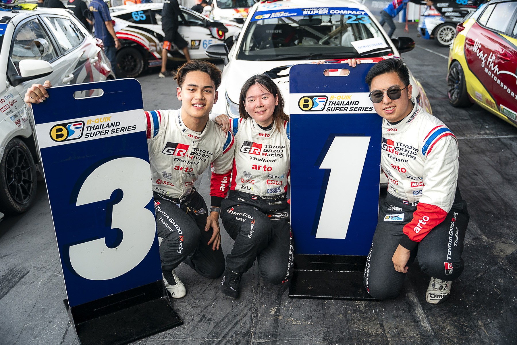 'นัทจัง-ณดล-เน็กซี่' รวมพลังสู้ศึก'TSS 2024' ซิวแชมป์Super Compact ที่ ...