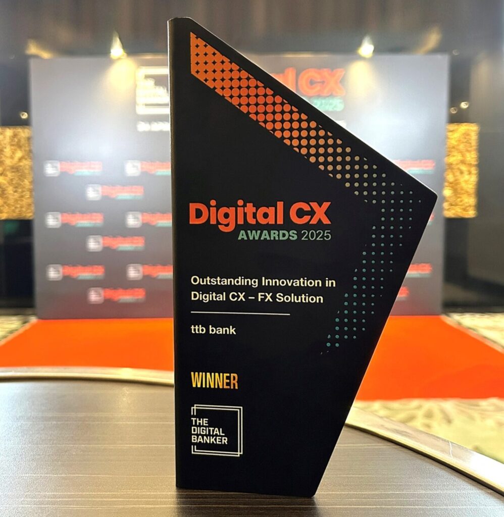 ทีทีบี คว้ารางวัล Outstanding Innovation in Digital CX - FX Solution ...