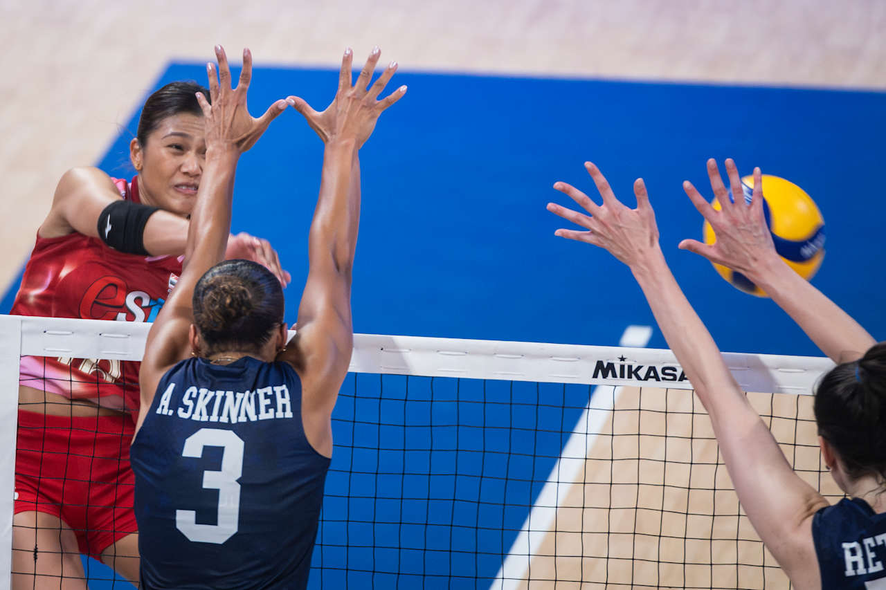 ตบลูกยางสาวไทย พ่ายสาวอเมริกา 1-3 เซต ศึก VNL 2025 สนามสุดท้าย