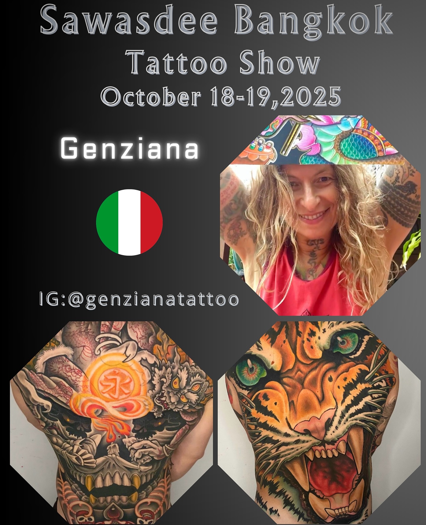 Sawasdee Bangkok Tattoo Show 2025 มหกรรมศิลปะรอยสักนานาชาติ ครั้งแรกในประเทศไทย